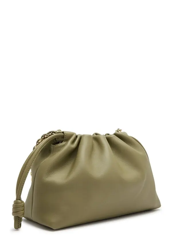 Loewe Flamenco Medium Leather Clutch