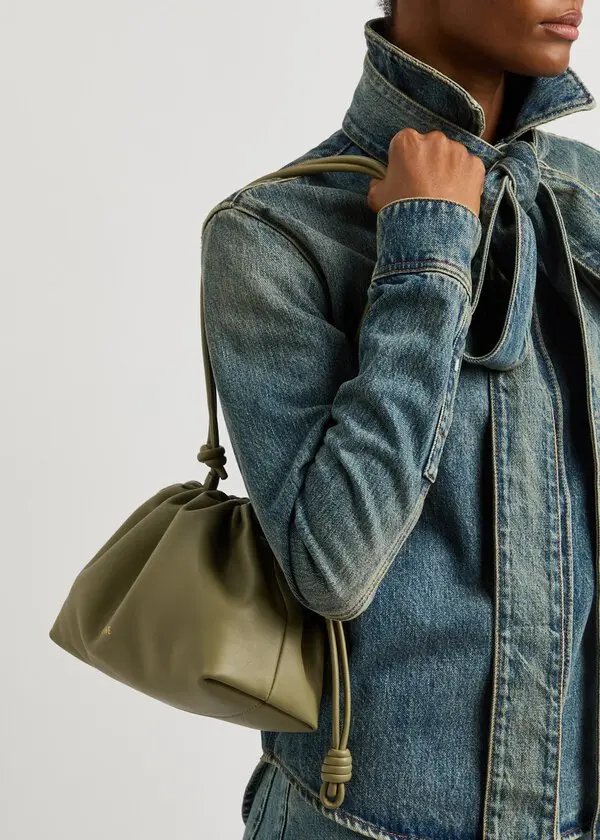 Loewe Flamenco Medium Leather Clutch