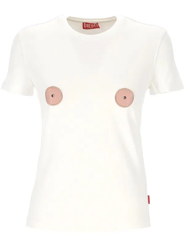 DIESEL® Embellished Crew Neck T-shirt