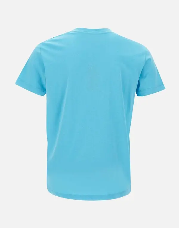 Vilebrequin Portisol Cotton T Shirt In Turquoise
