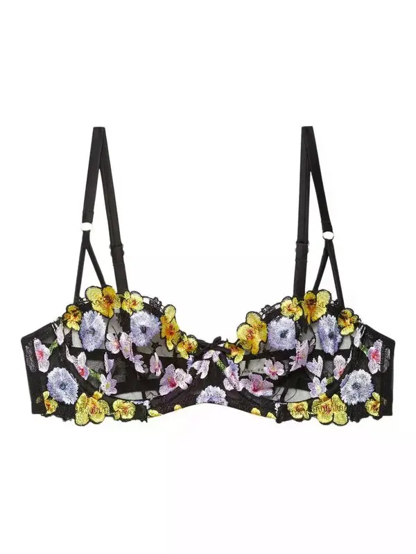 Fleur Du Mal Eden Bra - Black