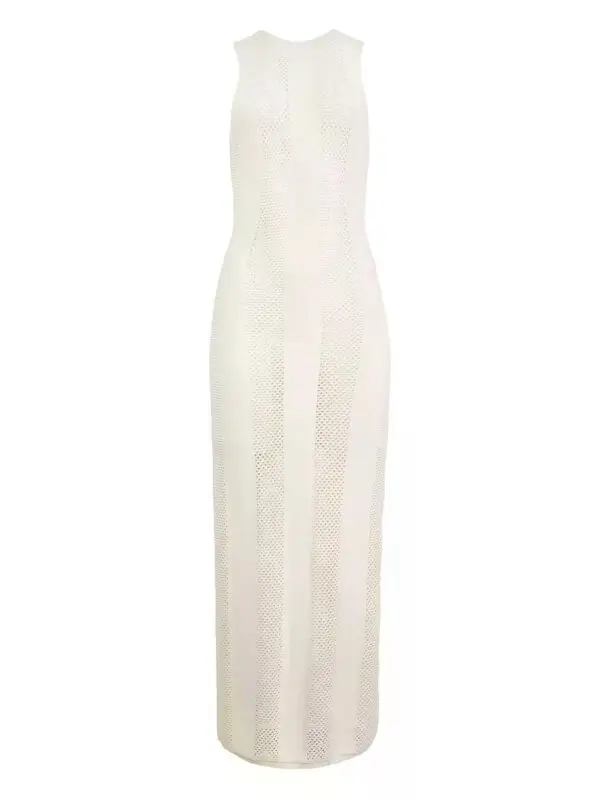 FLEUR DU MAL Simone Dress - White