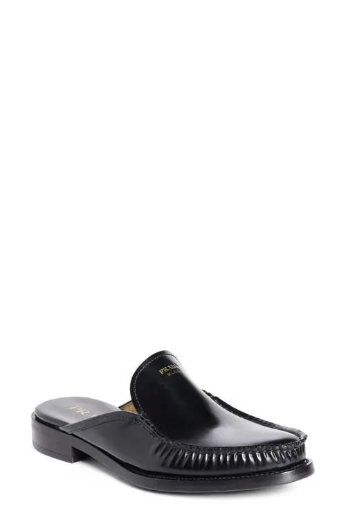 Prada Moc Toe Loafer Mule