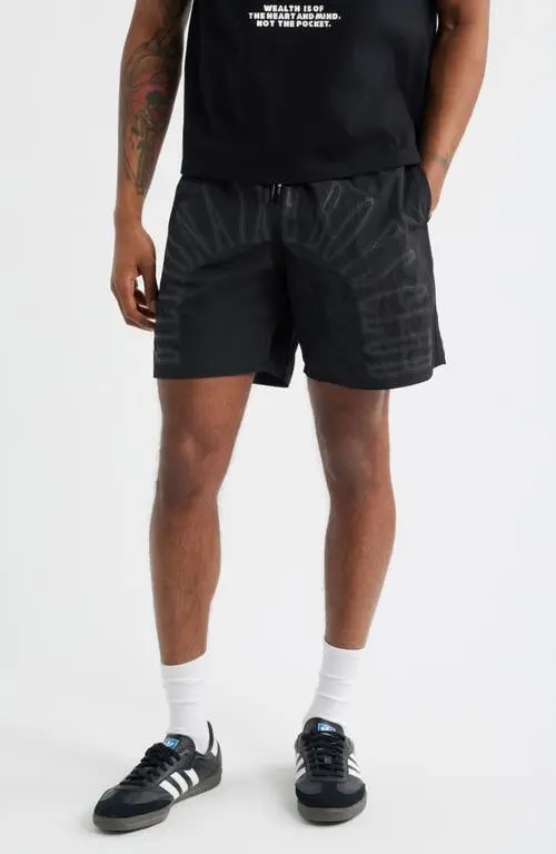 BILLIONAIRE BOYS CLUB Bb Sunrise Drawstring Nylon Shorts