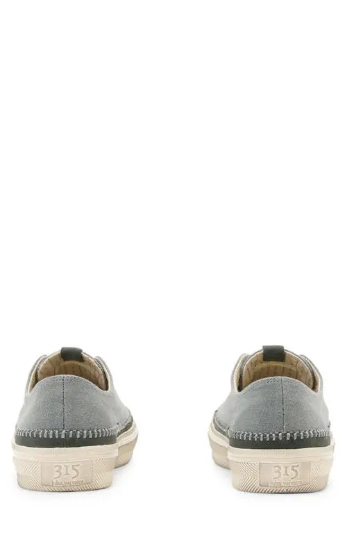 John Varvatos Vulc Espa Laceless Low Top Sneaker - Charcoal