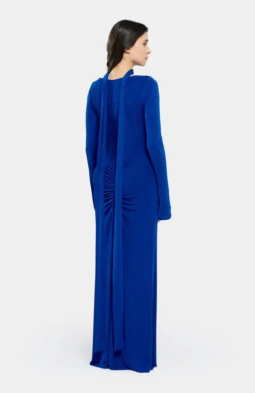 DASKA Lyra Maxi Dress - Cobalt