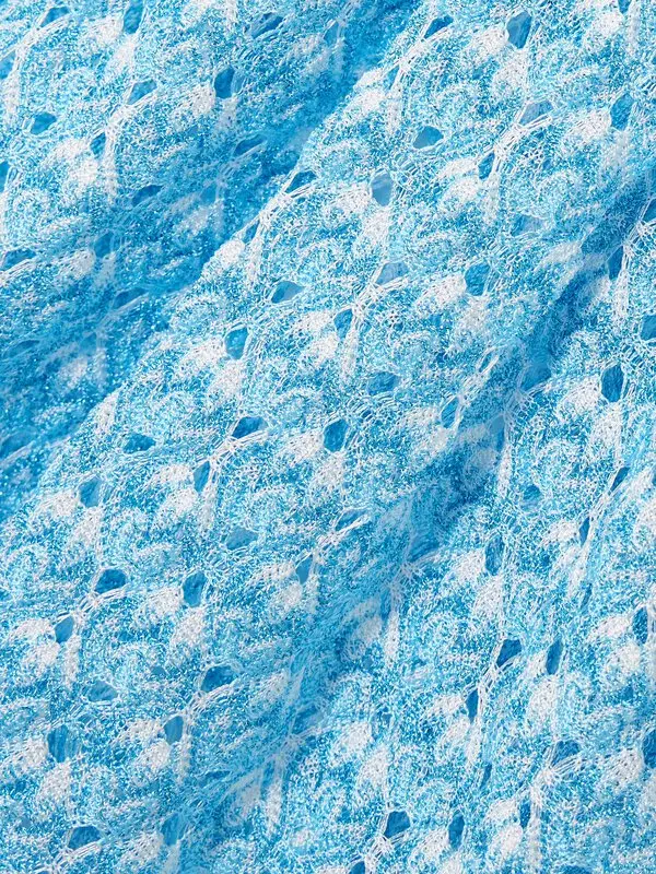 Missoni - Mare Metallic Crochet-knit Swimsuit