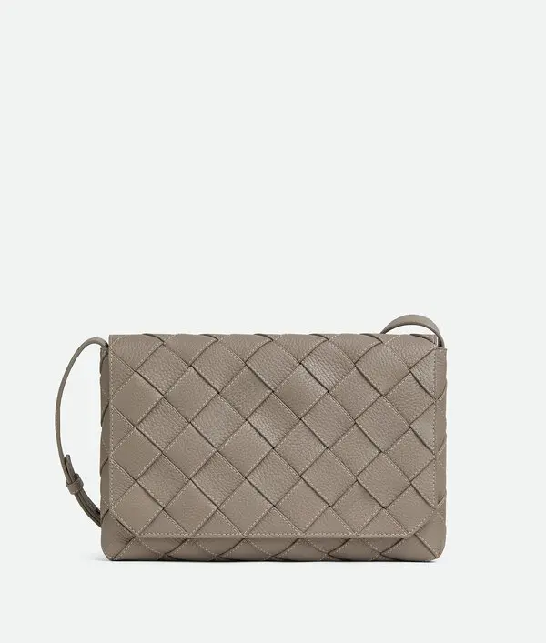 BOTTEGA  VENETA Bottega Veneta Large Diago Cross-body Bag - Limestone