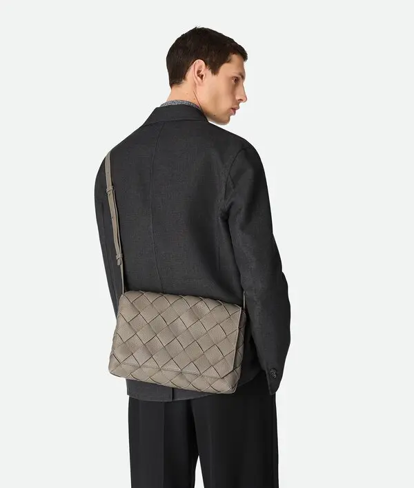BOTTEGA  VENETA Bottega Veneta Large Diago Cross-body Bag - Limestone