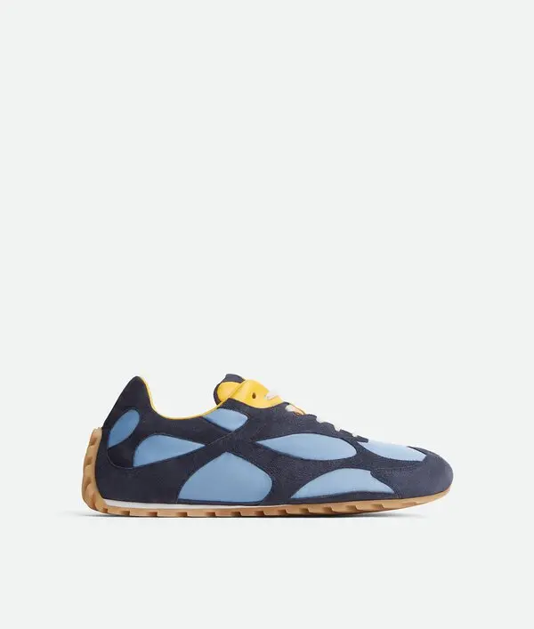 BOTTEGA  VENETA Orbit Flash Lace-up Sneaker - Abyss/ice/egg Yolk