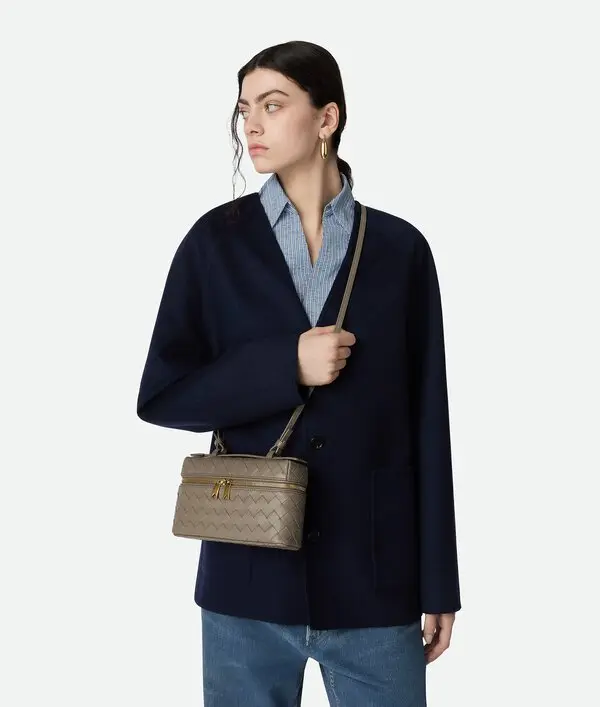 Bottega Veneta Intrecciato Leather Vanity Case