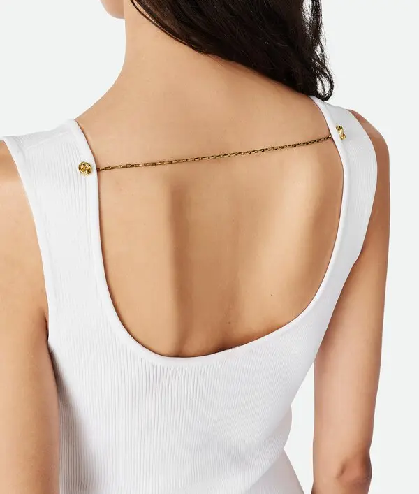 Bottega Veneta Compact Viscose Midi Dress