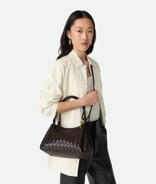 Bottega Veneta Intrecciato Leather Shoulder Bag