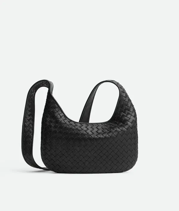Bottega Veneta Small Veneto Cross-body Bag - Black