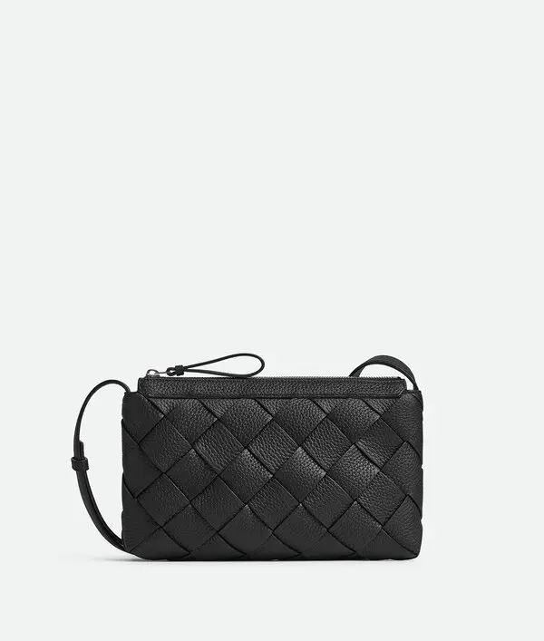 BOTTEGA  VENETA Diago Zipped Messenger - Black