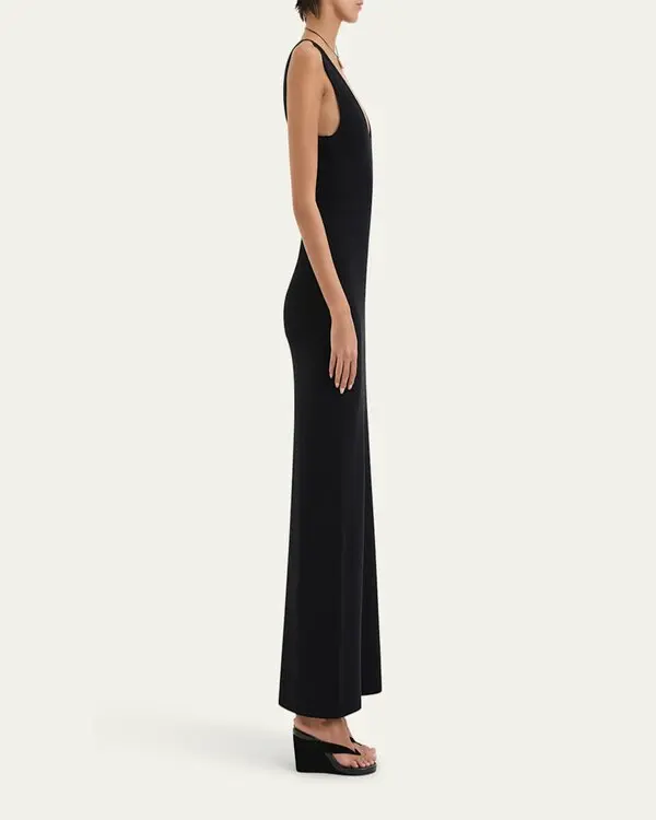 SIR. Chiara Scoop-neck Maxi Dress