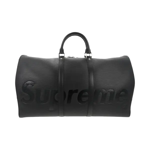 LOUIS VUITTON X Supreme Keepall Bandouliere - Black