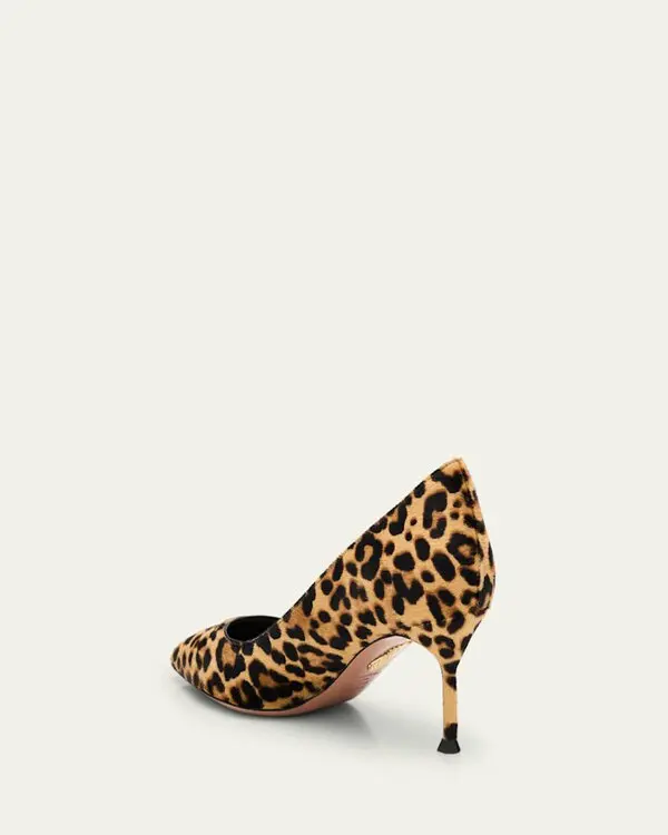 AQUAZZURA - Purist Leopard-Print Pumps