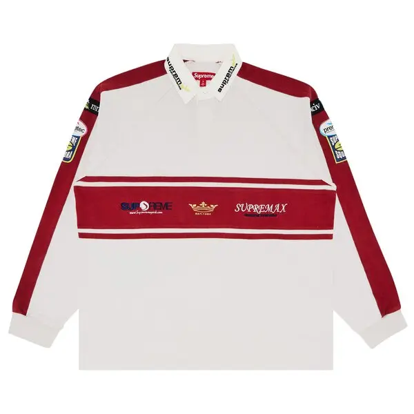 Chest Stripe Supreme Rugby Long Sleeve Supreme Chest Stripe Rugby