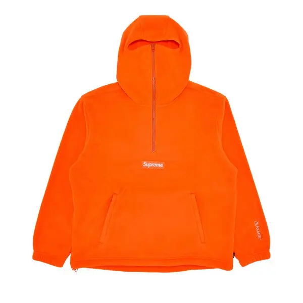 Supreme Polartec Facemask Half Zip Hooded Sweatshirt