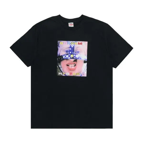 Supreme X Hysteric Glamour Headcase Tee - Black