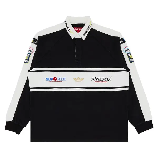 Chest Stripe Supreme Rugby Long Sleeve Supreme Chest Stripe Rugby