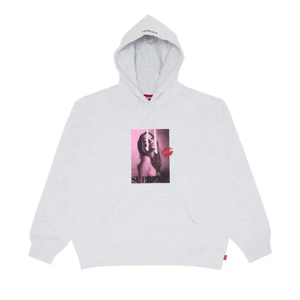 Supreme Kate Moss Hooded Sweatshirt - Grey