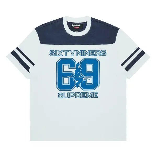 Supreme X Hysteric Glamour 69 Football Top - White