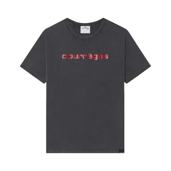 COURREGES Ac Printed Stone T-shirt