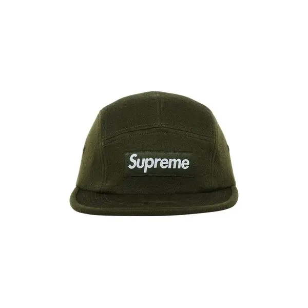 Supreme Wool Camp Cap - Green