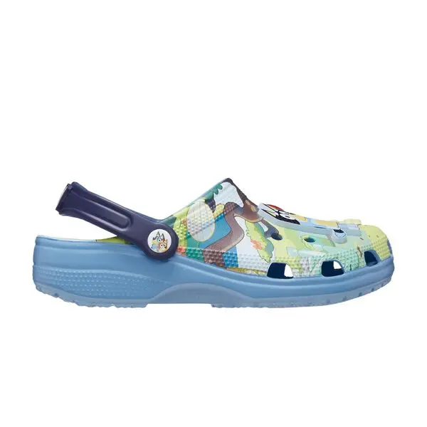 CROCS Bluey X Classic Clog 'keepy Uppy - Blue