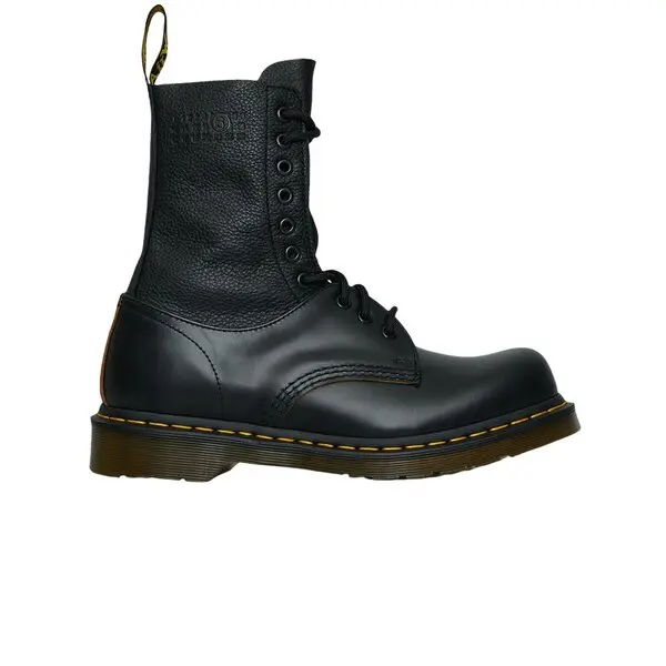 Dr. Martens Mm6 Maison Margiela X 1490 Boots - Black | Editorialist