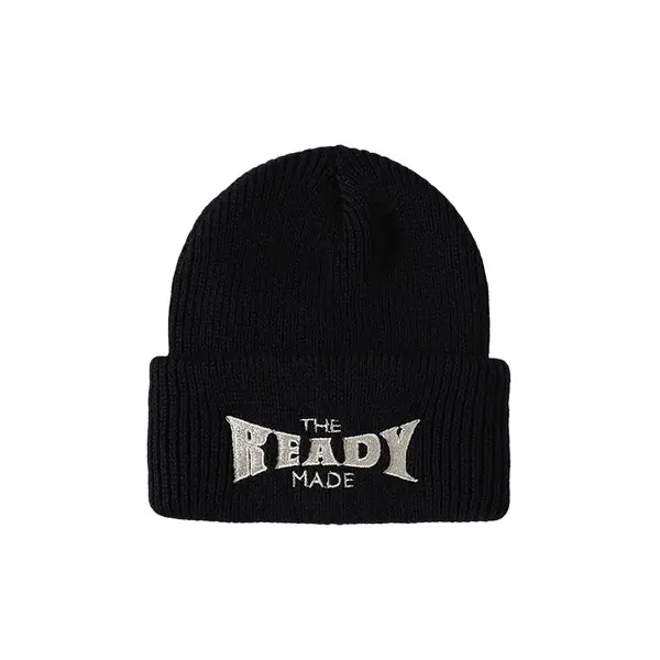 Readymade Recycled Wool Knit Cap - Black