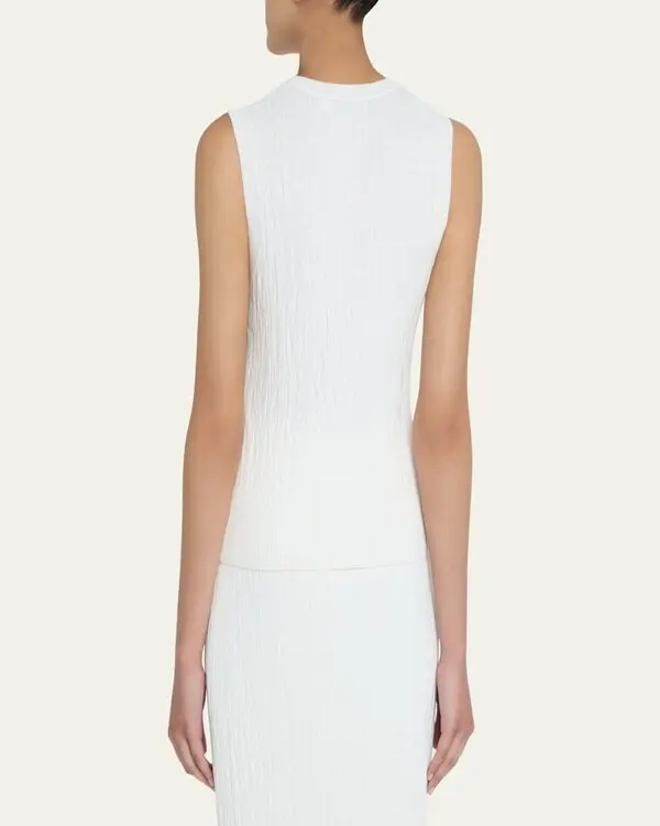Anna Quan Serafina Button-front Knit Top