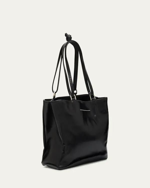 MAISON MARGIELA Numeric East-west Leather Tote Bag