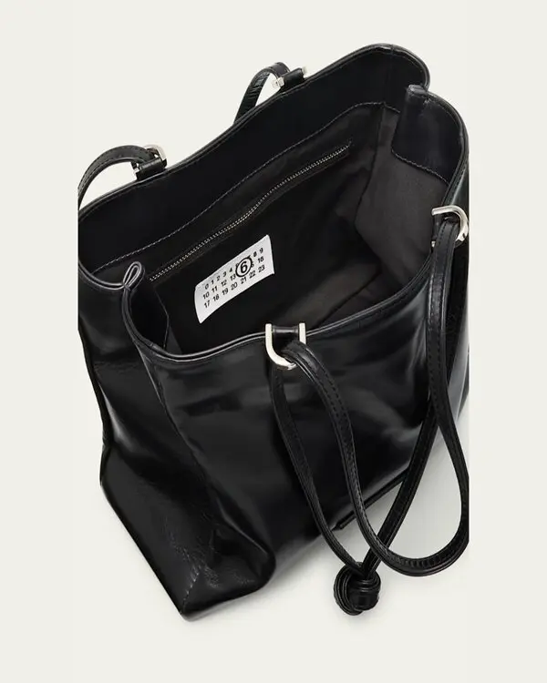 MAISON MARGIELA Numeric East-west Leather Tote Bag