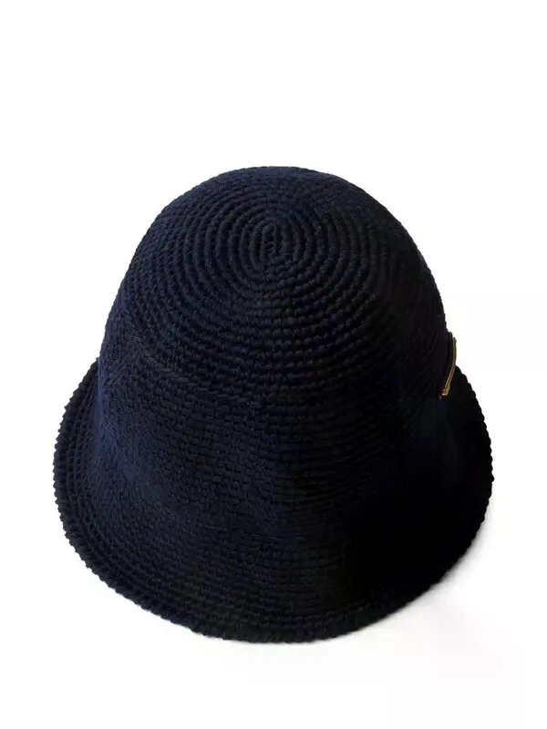 Prada Crochet Bucket Hat - Blue