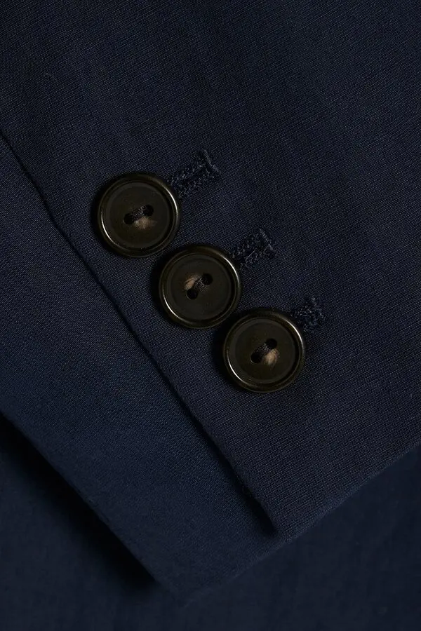 Vince Tencel™ Lyocell-blend Blazer - Navy
