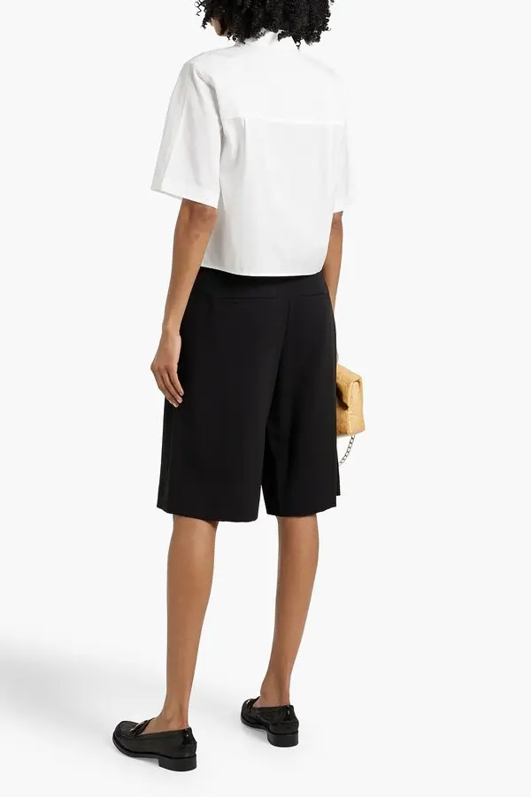 Vince Woven High-rise Shorts