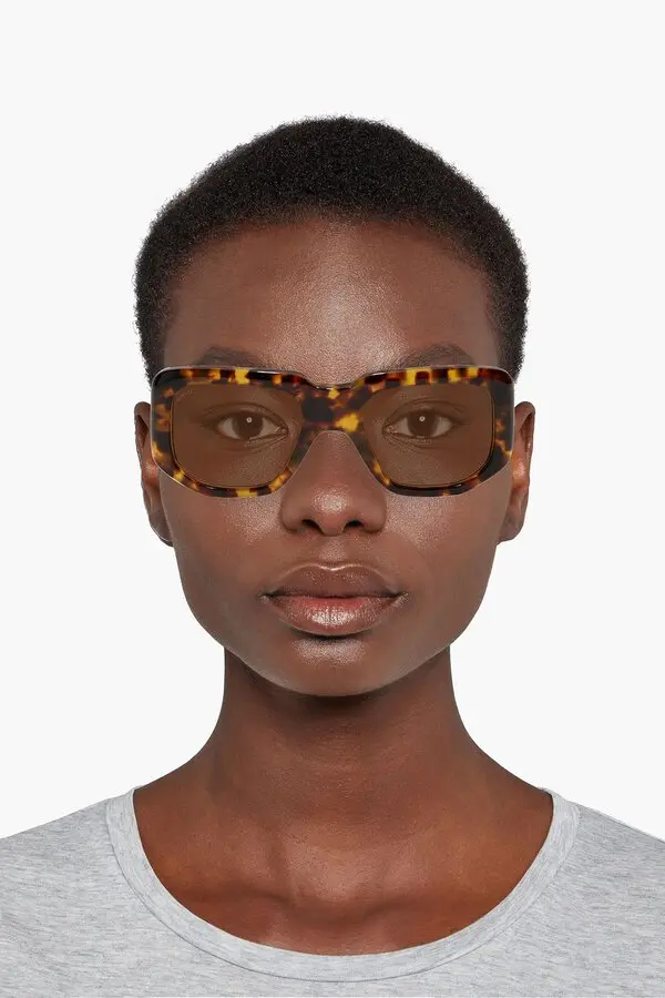 KIMEZE Amon Oversized Square-frame Sunglasses