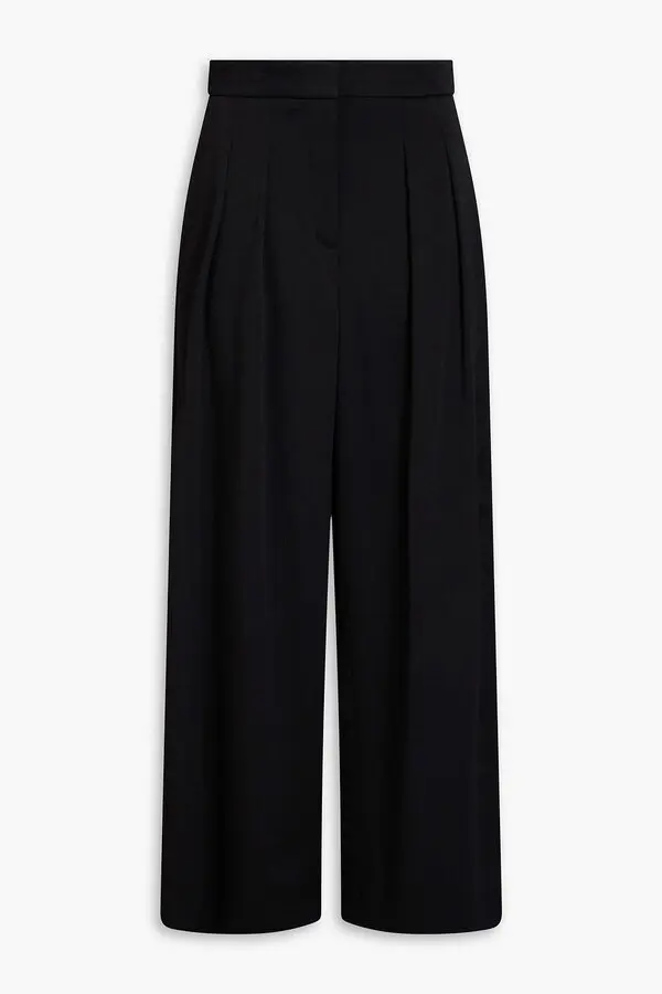 JOSEPH Talma Satin-crepe Wide-leg Pants