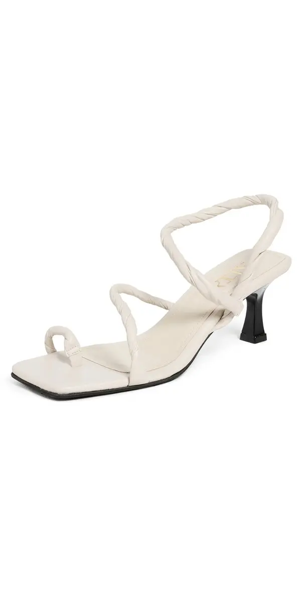 ALTA Adara Leather Sandals - Off White