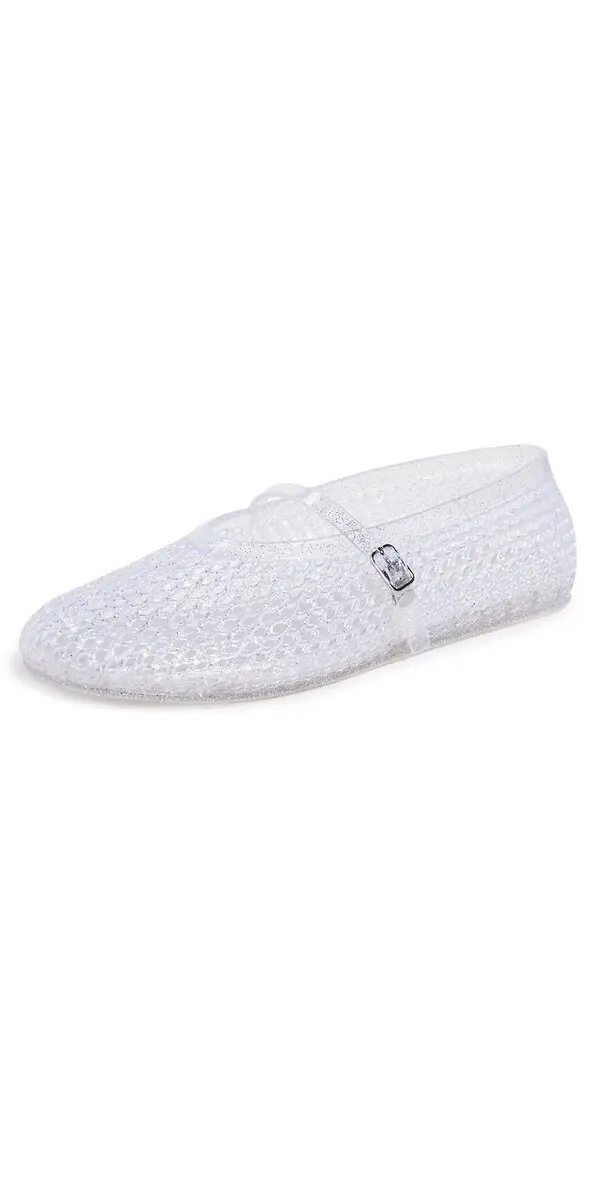Intentionally Blank Classy Jelly Flats - Crystal