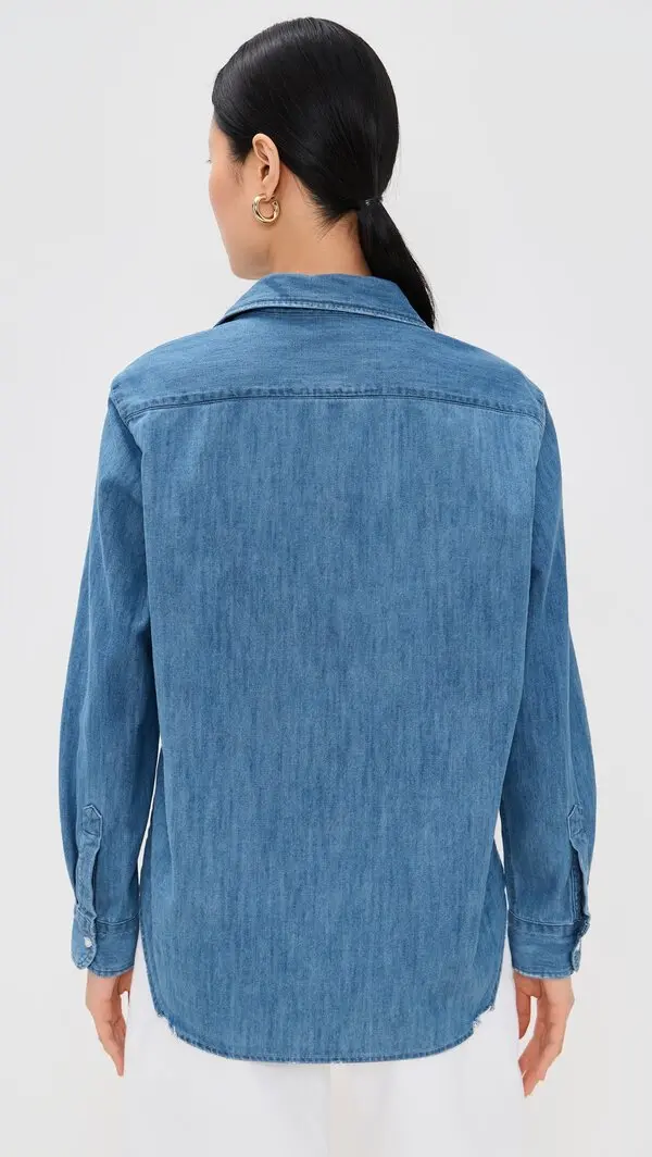 Frank & Eileen Eileen Denim Relaxed Button-down Shirt