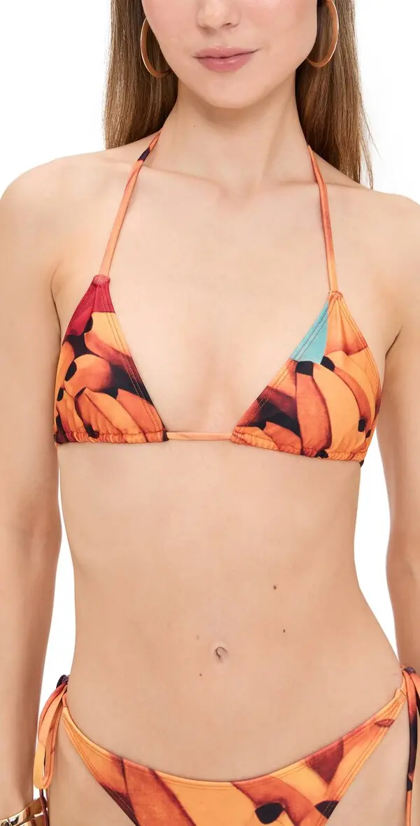DONDE ESTEBAN Bananas Bikini Top - Multi
