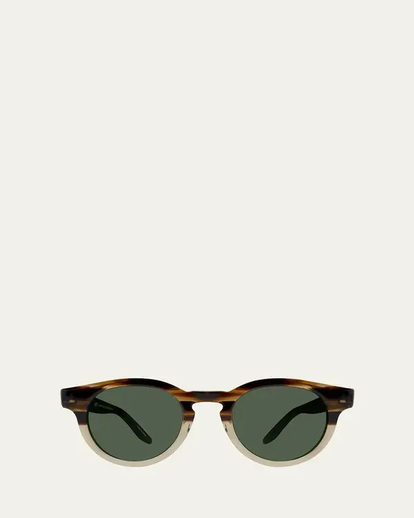 Barton Perreira Oxford Round Sunglasses