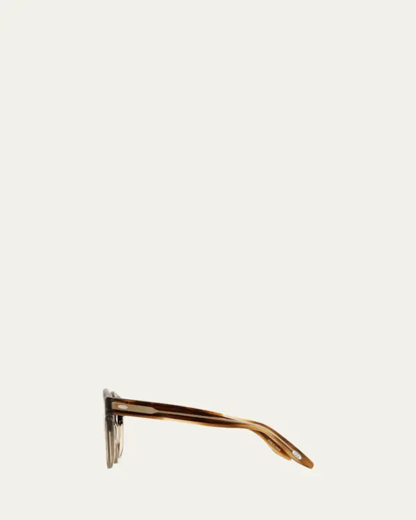 Barton Perreira Oxford Round Sunglasses