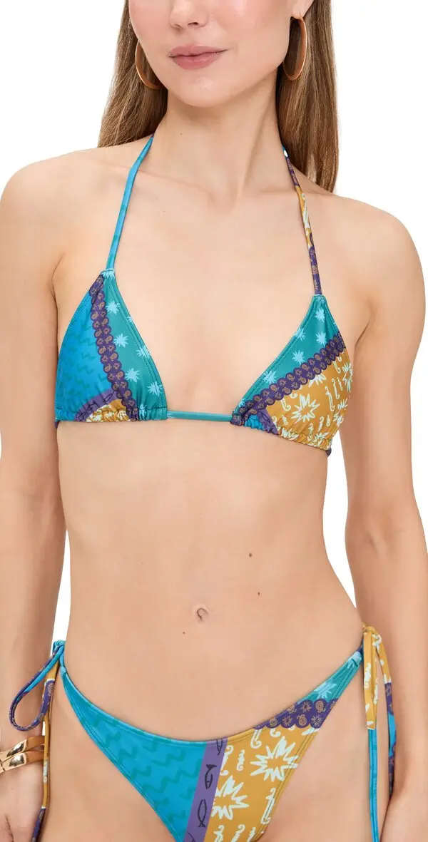 DONDE ESTEBAN Estrellitas Bikini Top - Multi