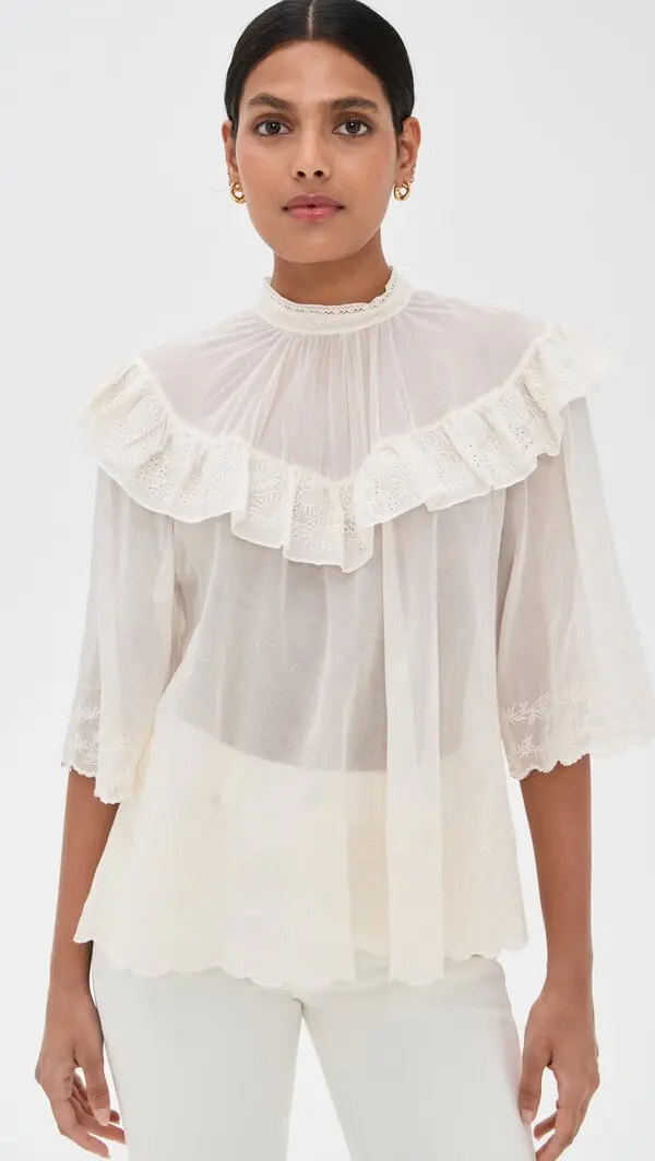 NILI LOTAN Alain Blouse