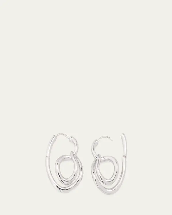 Charlotte Chesnais Creole Lasso Hoop Earrings